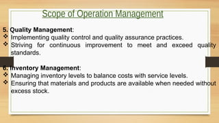OPERATION-MANGEMENT-UNIT-1.pptx to understand the | PPT
