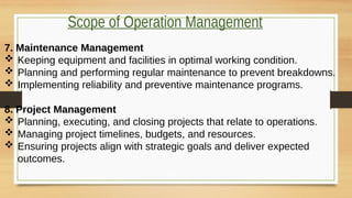 OPERATION-MANGEMENT-UNIT-1.pptx to understand the | PPT