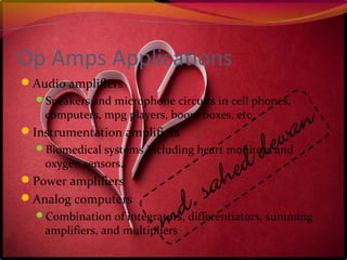 Operational Amplifiers Basic | PPT