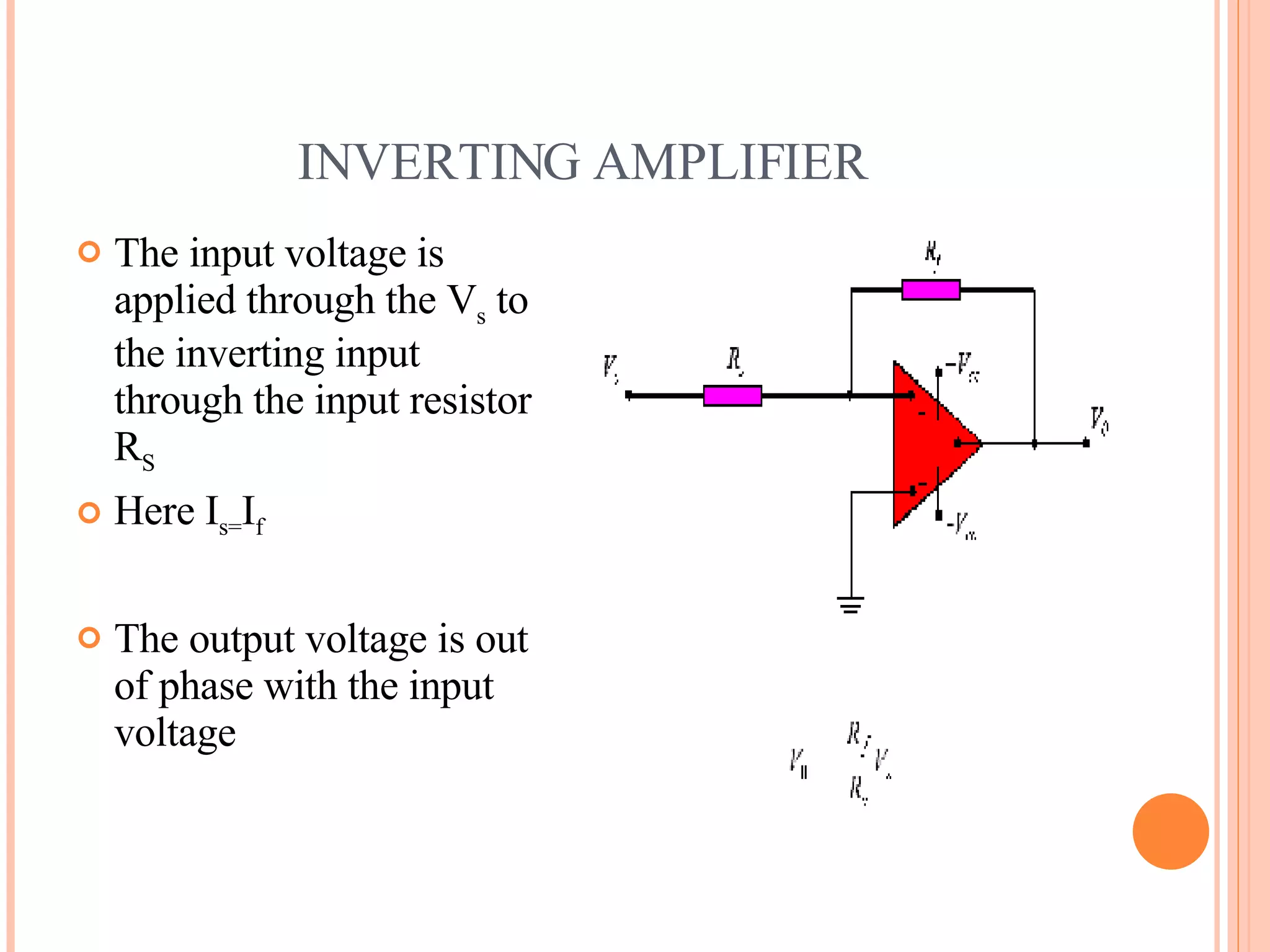 Operational Amplifiers And Logic Gates | PPT