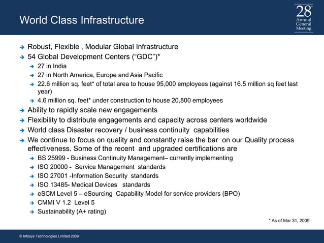 operational-highlights-2008-2009 various ppt | PPT