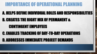 Operational-planning | PPTX