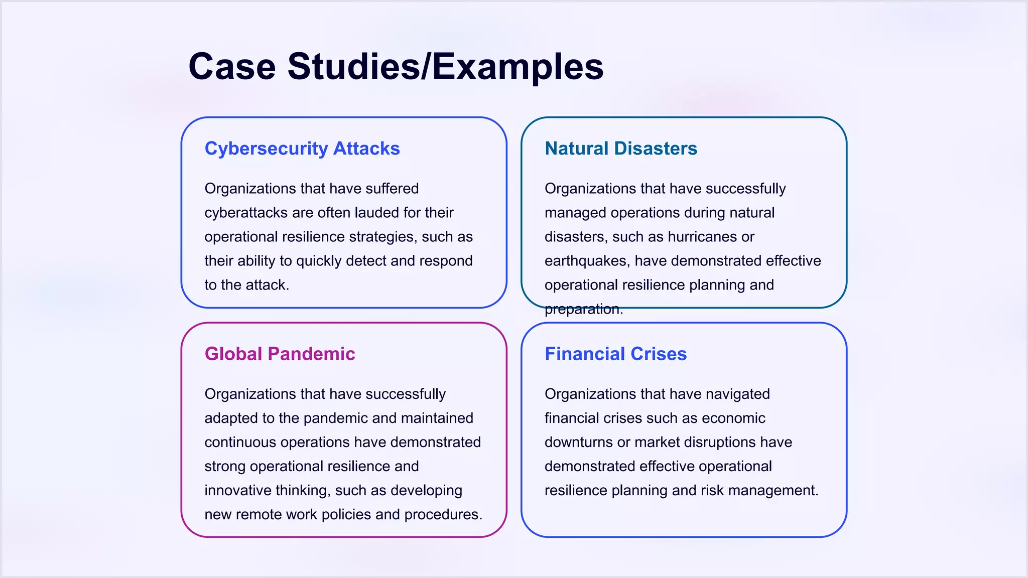 Operational Resilience | PPTX