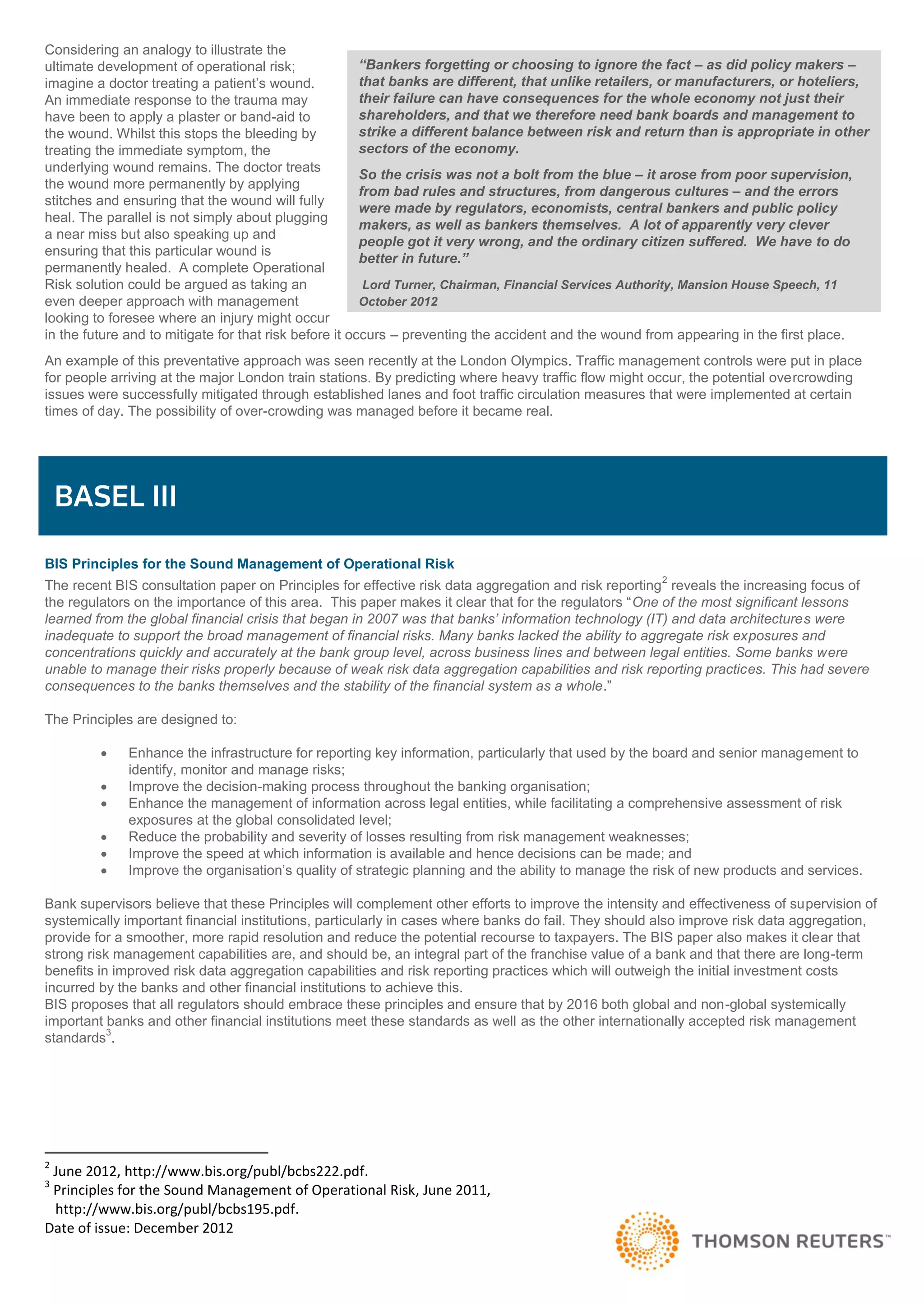 Operational risk-white-paper | PDF