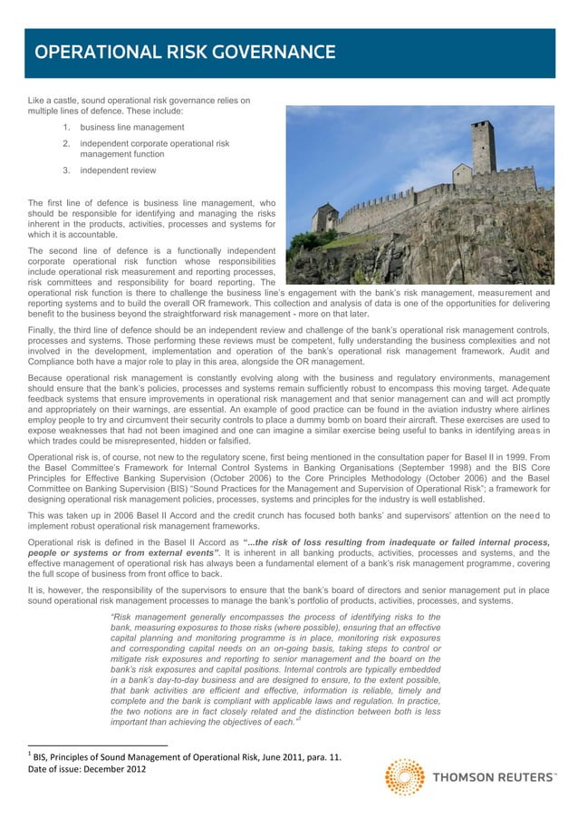 Operational risk-white-paper | PDF