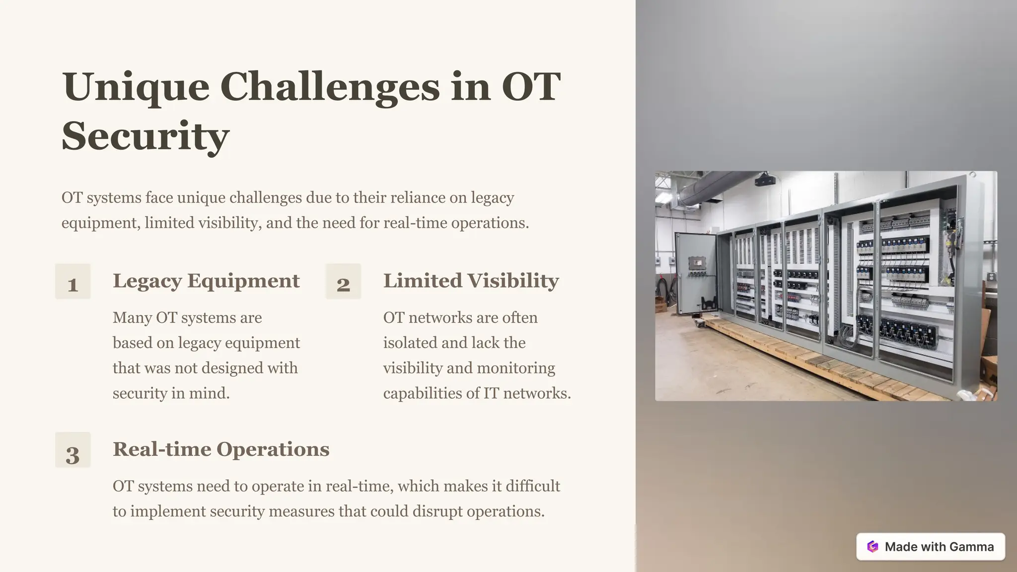 Comparing Operational Technology (OT) Security And Information ...