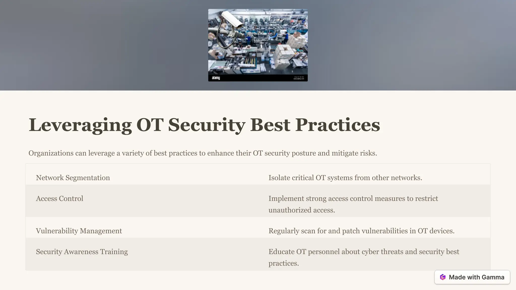 Comparing Operational Technology (OT) Security And Information ...