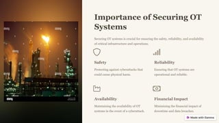 Comparing Operational Technology (OT) Security And Information ...