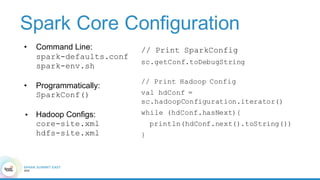 Operational Tips for Deploying Spark | PPT