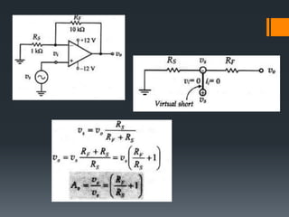 Operational amplifier | PPTX