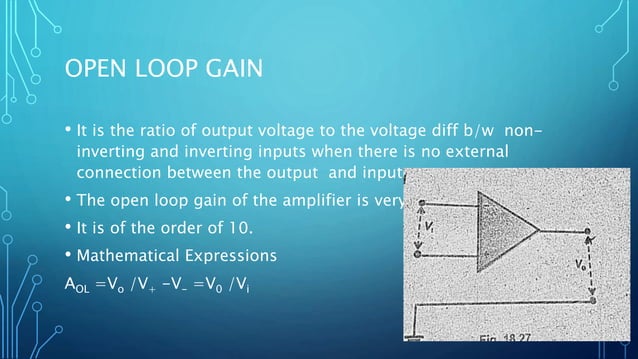 Operational amplifier | PPTX | Computer Networking | Computing