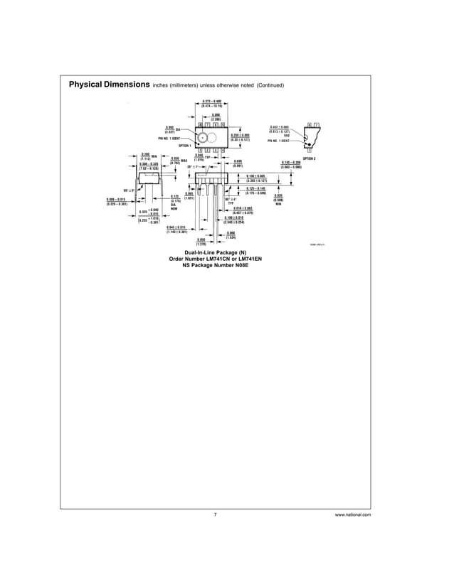 Data Sheet IC Operational amplifier | PDF
