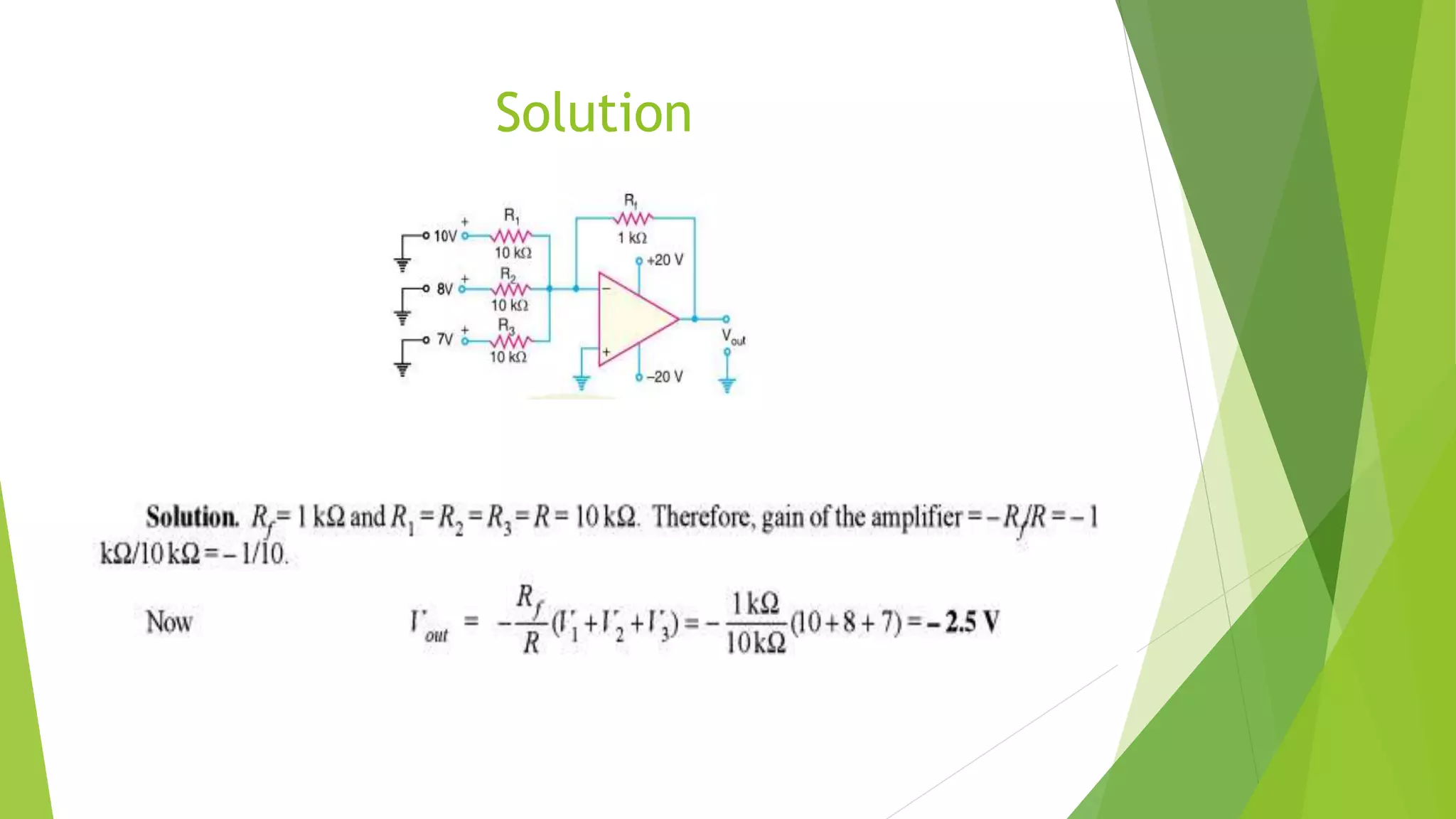 Operational amplifier | PPT
