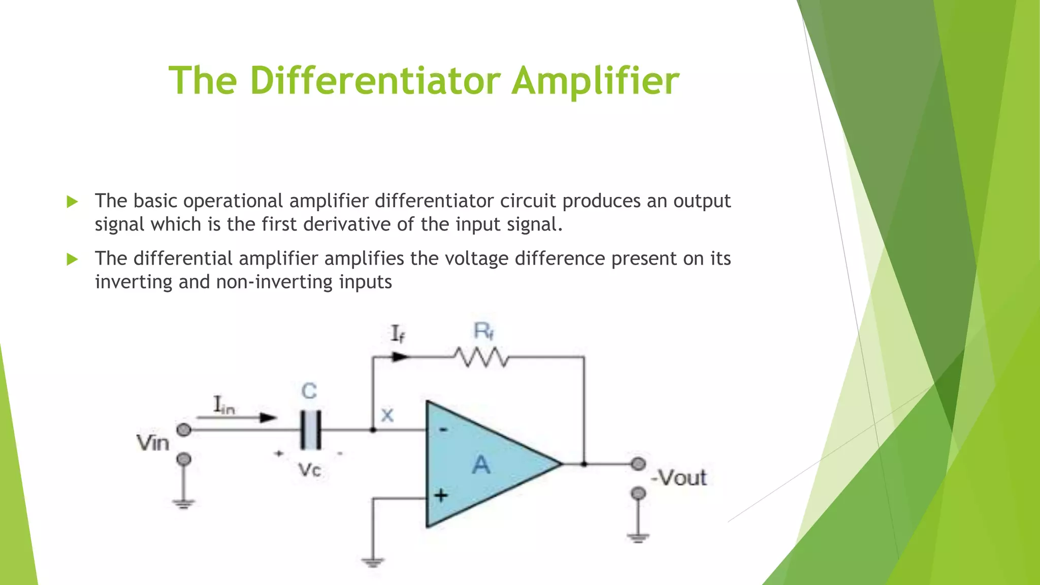 Operational amplifier | PPT