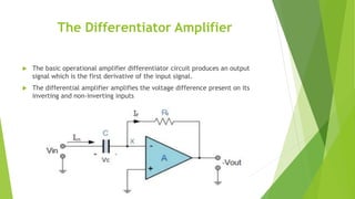 Operational amplifier | PPT