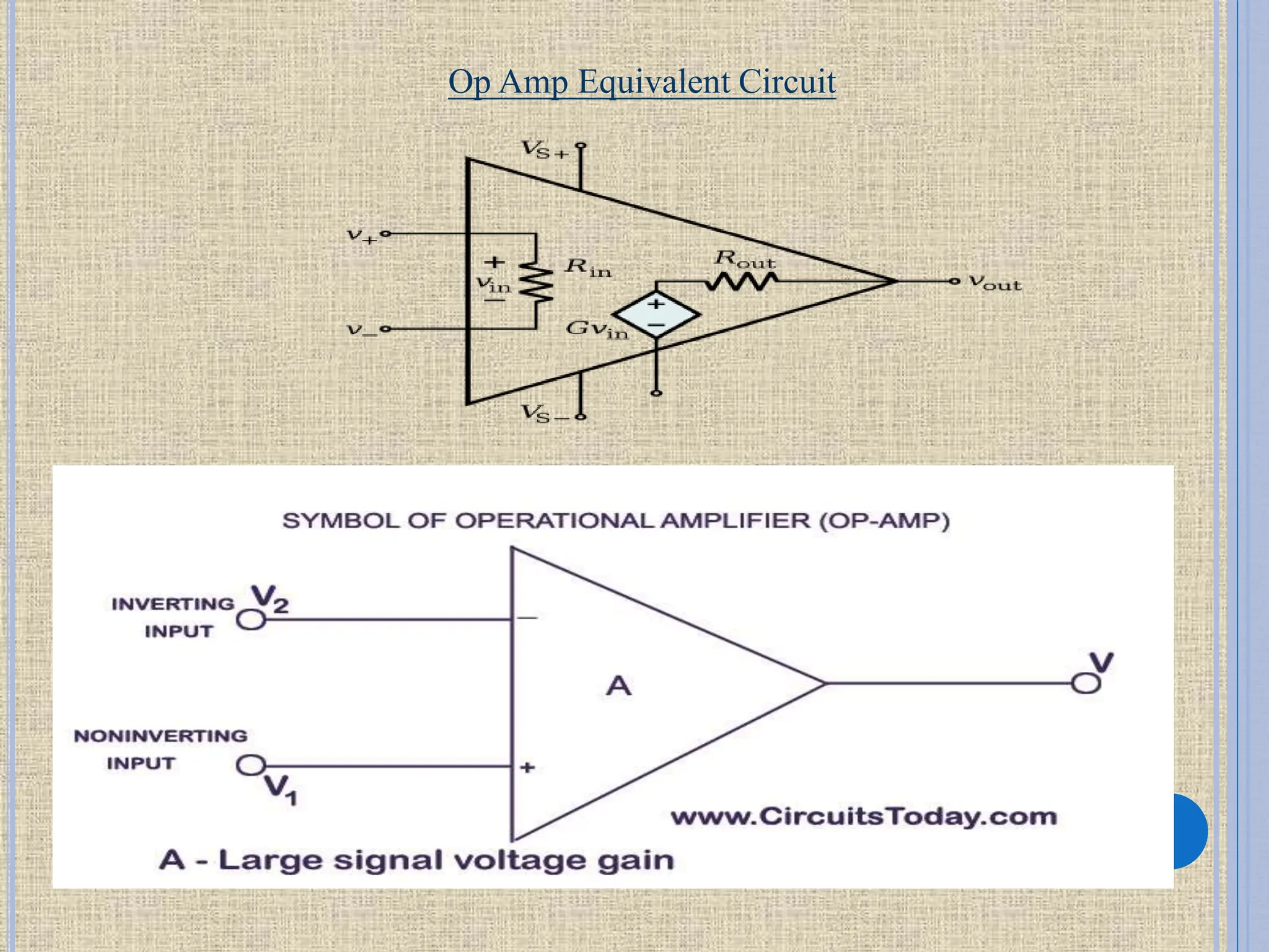operational amplifier. uses and application | PDF