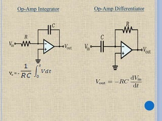 operational amplifier. uses and application | PPT