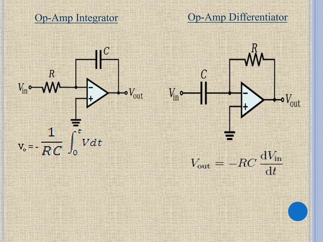 operational amplifier. uses and application | PPT