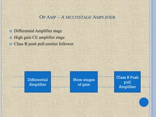 operational amplifier. uses and application | PDF