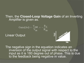 Operational amplifier part 01 | PPT