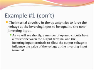 Operational amplifiers | PPT