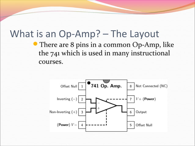 Operational amplifiers first LIC lecture slides | PPT