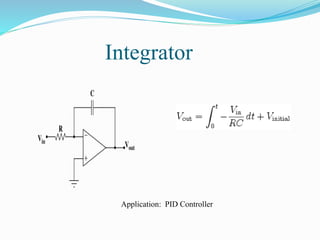 Operational amplifiers | PPTX