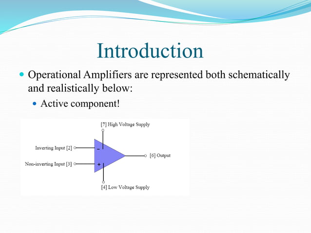 Operational amplifiers | PPT