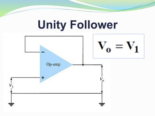 Operational amplifiers and its Kind | PPT