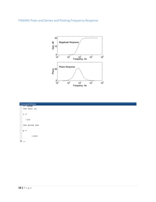 Operational Amplifiers with MATLAB | PDF