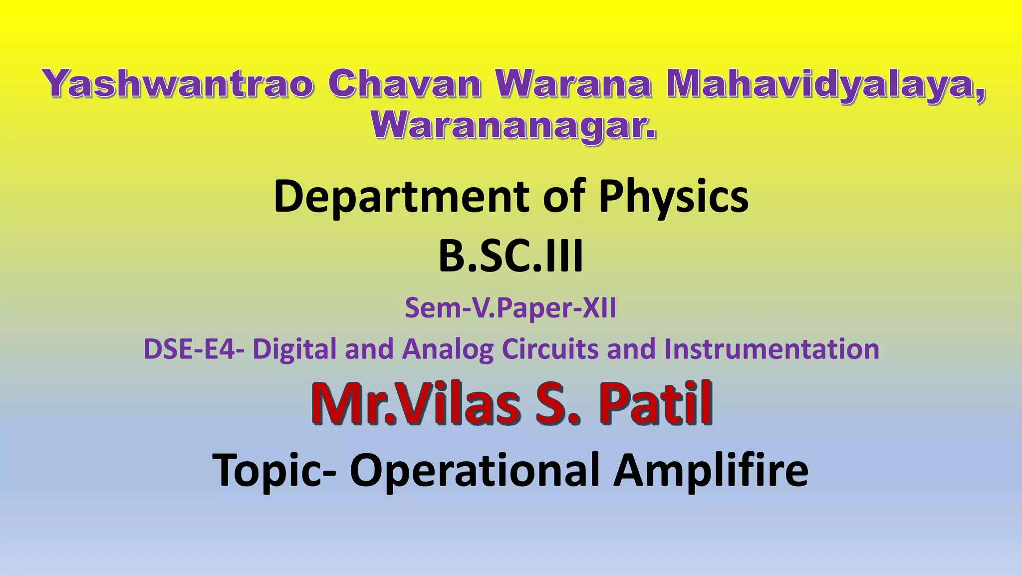 Operational Amplifire.pptx