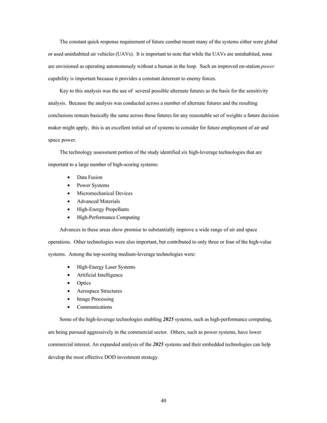 Operational analysis for air force 2025 | PDF