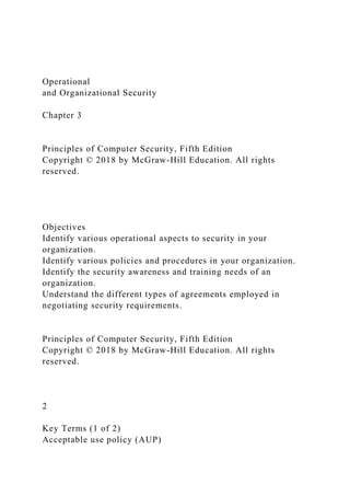 Operationaland Organizational SecurityChapter 3Princ.docx