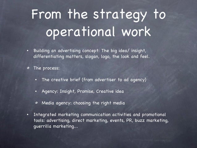 Operational communication IBSM | PPT