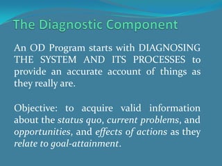 Operational components of od | PPTX