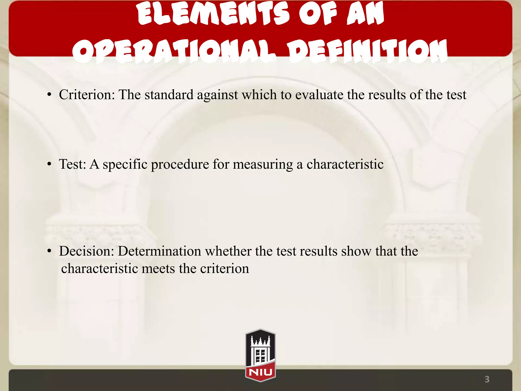 Lean Operational Definitions | PPTX