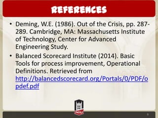 Lean Operational Definitions | PPT