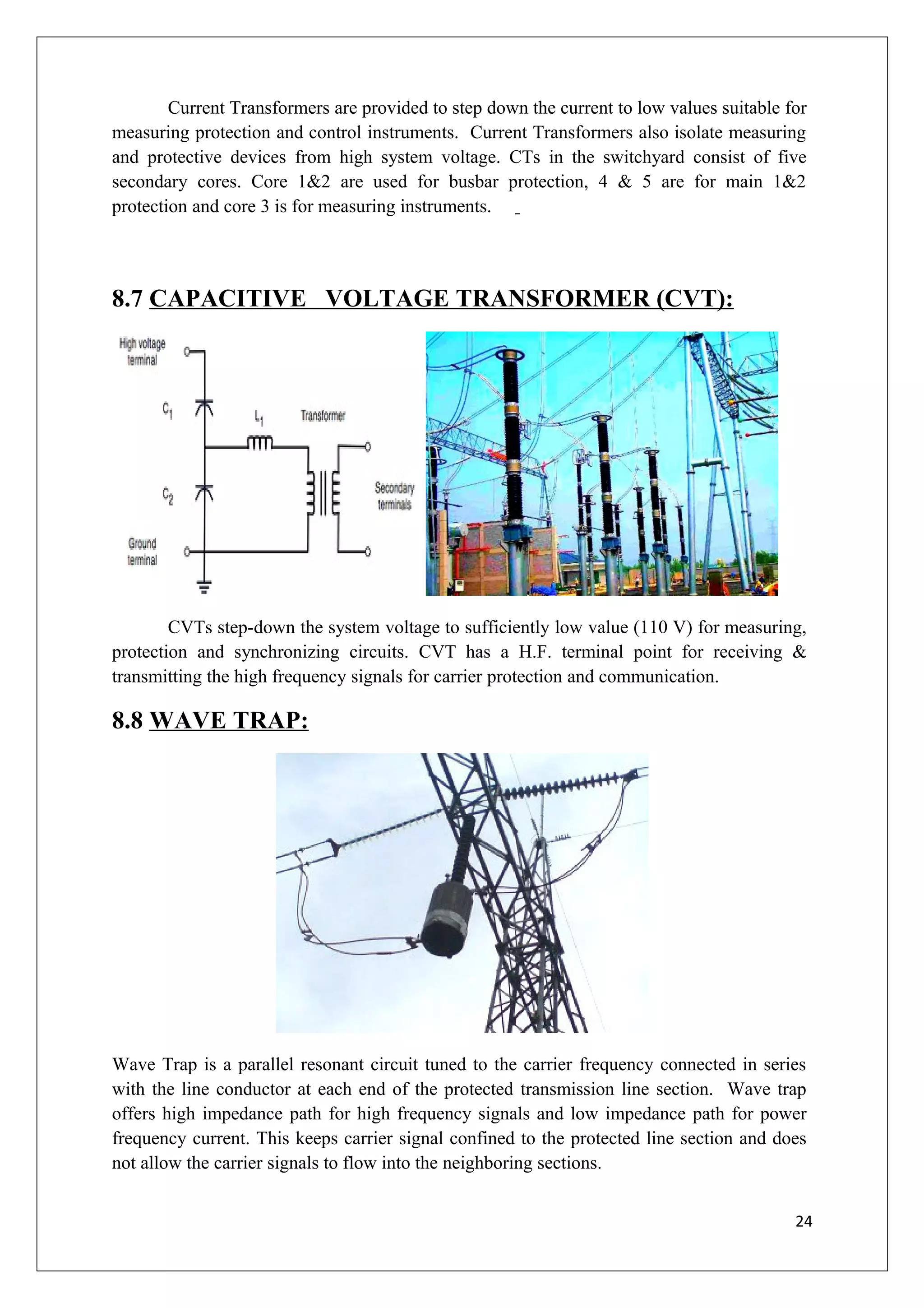 Operational description of 400kv switchyard NTPC Ramagundam RSTPS | DOC