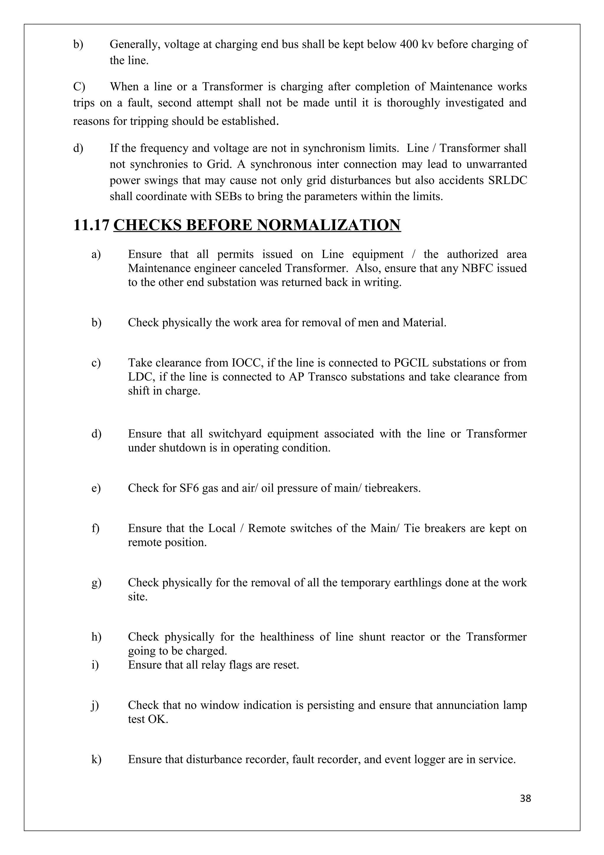 Operational description of 400kv switchyard NTPC Ramagundam RSTPS | DOC