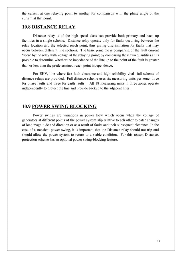 Operational description of 400kv switchyard NTPC Ramagundam RSTPS | DOC