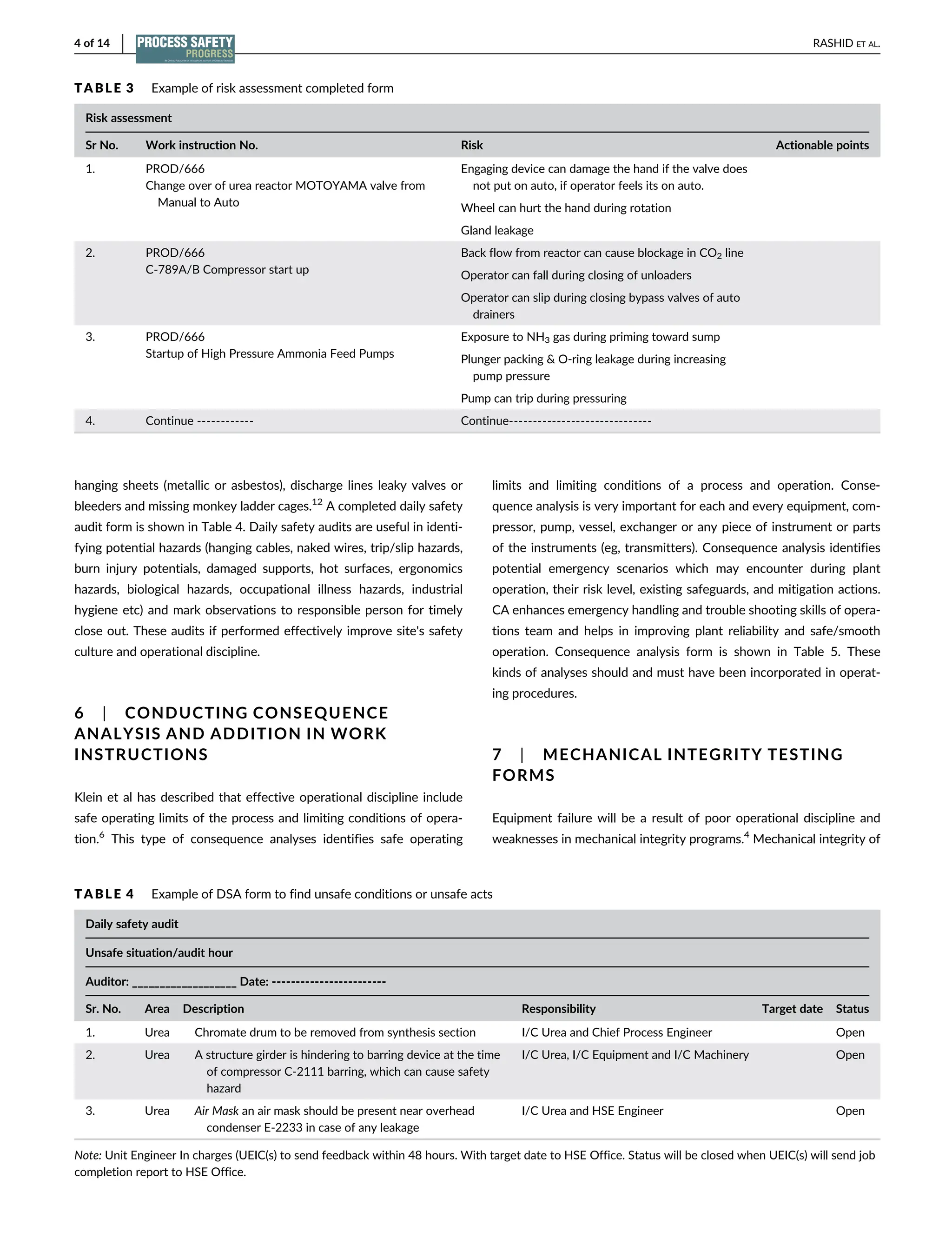 Operational discipline in practices - Build the safety culture | PDF