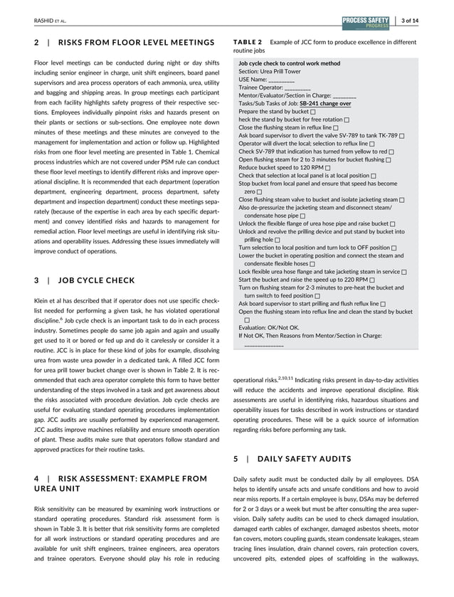 Operational discipline in practices - Build the safety culture | PDF