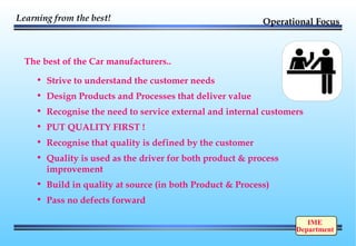 Operational excellence | PPT