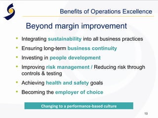 Operations excellence | PDF