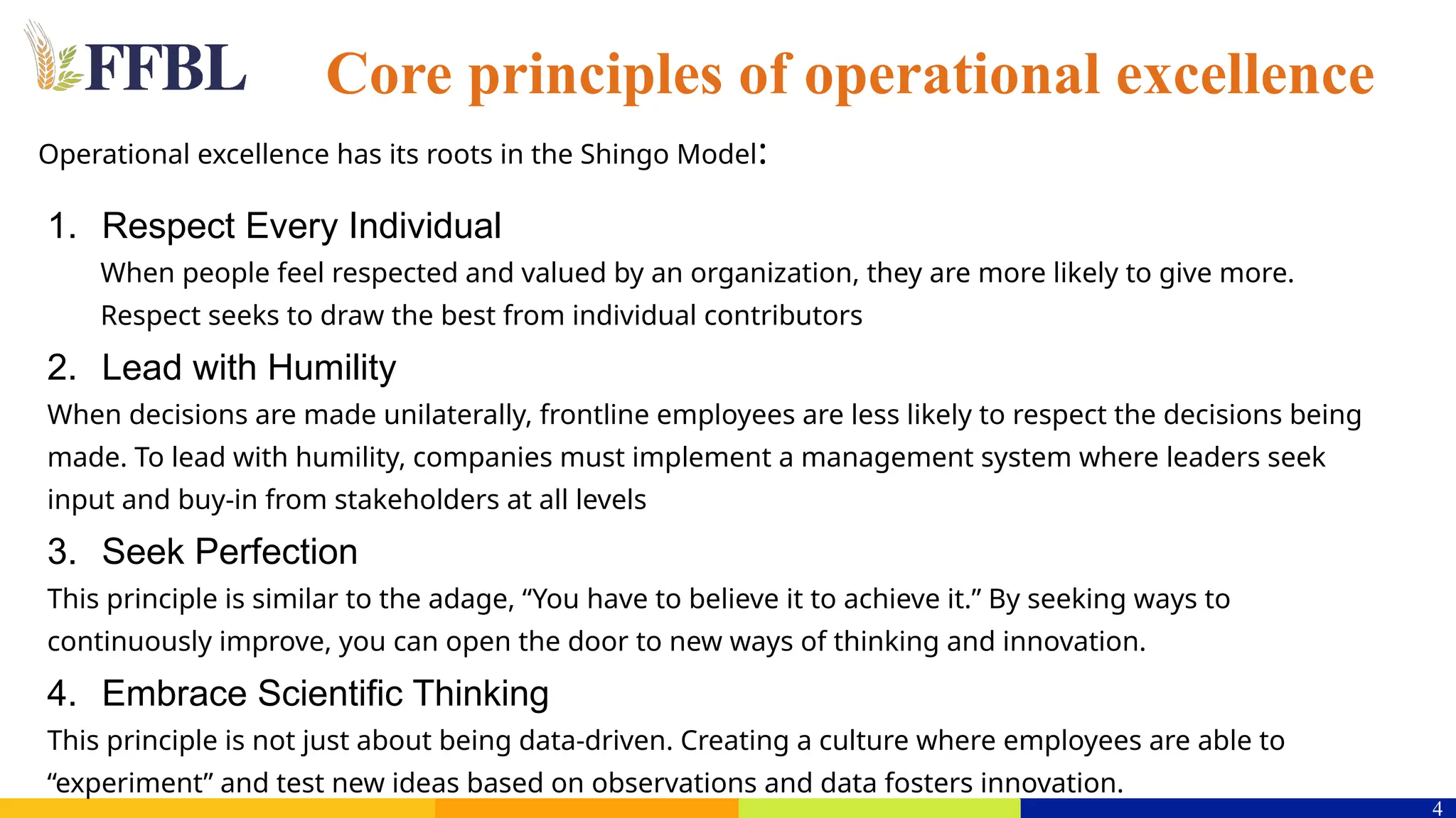 Operational Excellence Covering different techniques and benefits | PPTX