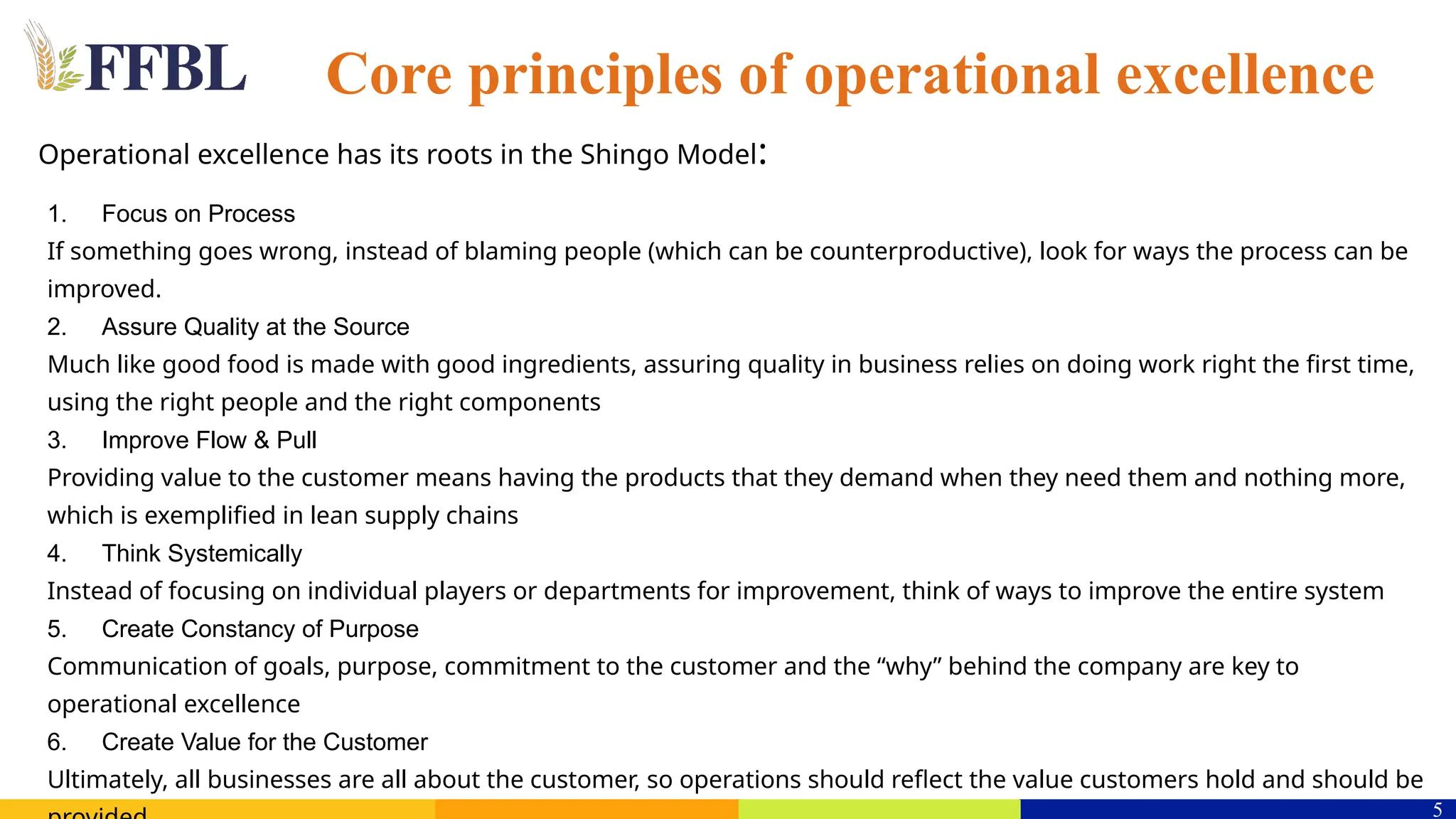 Operational Excellence Covering different techniques and benefits | PPTX