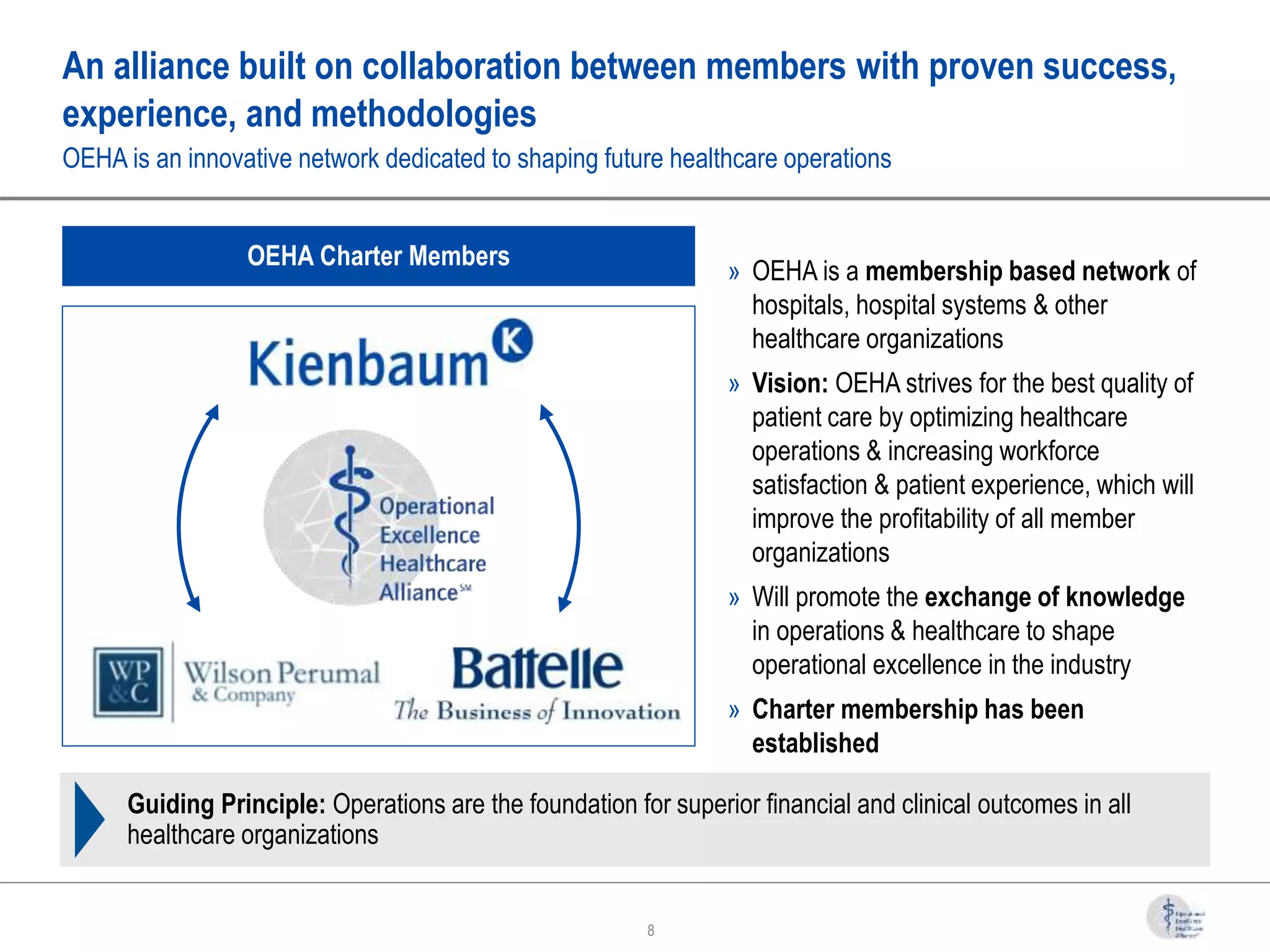 Operational Excellence Healthcare Alliance | PPTX