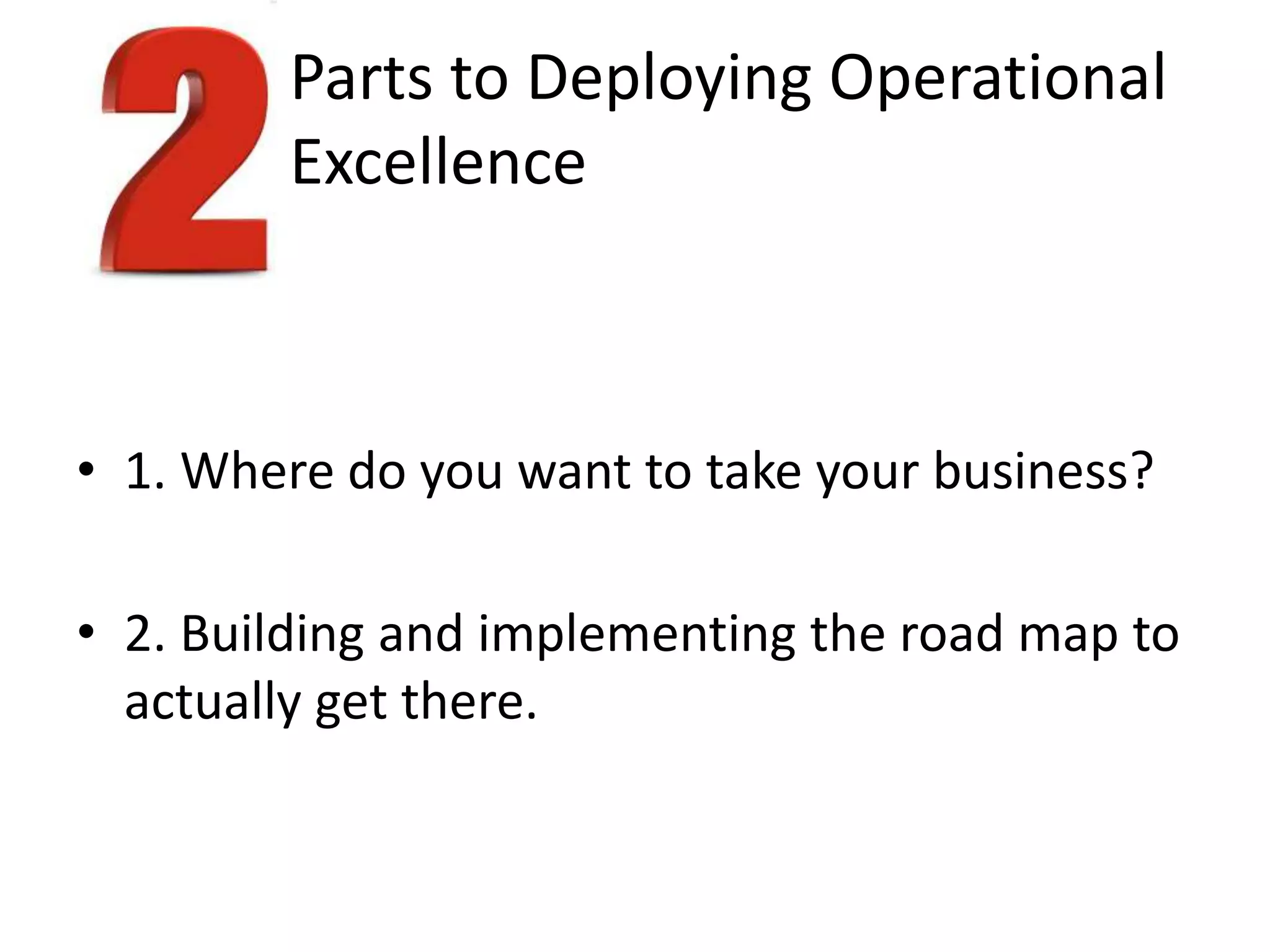 Operational Excellence in Oil and Gas | PPTX