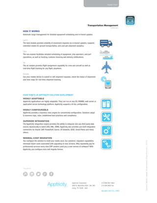 Operational Excellence through Transportation Management System by ...