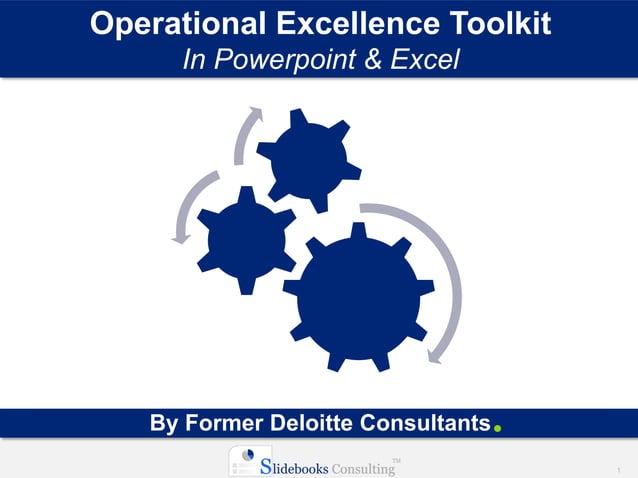 Operational Excellence Models, Strategies, Principles & Tools | PDF ...